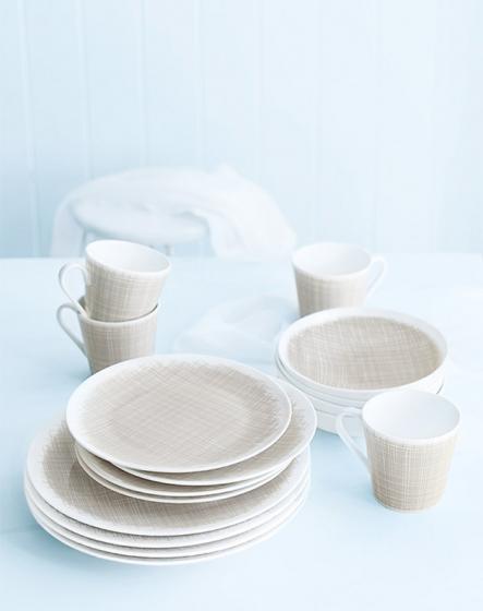 Linen Dinner Plate Mink | Donna Hay