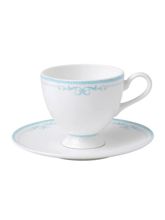Modern Nostalgia Teacup And Saucer | Donna Hay